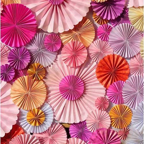 Pinwheel Photo Backdrop For Children's Birthday Fabric Material ...