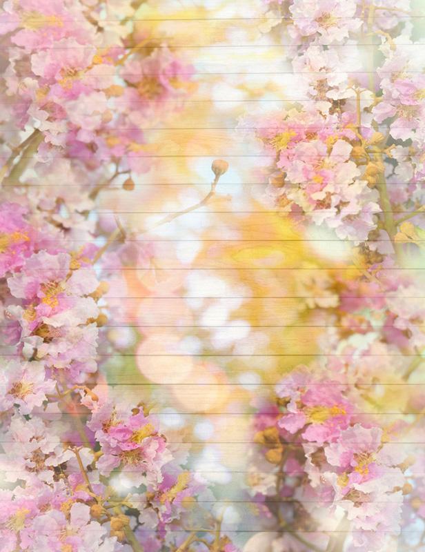 Spring Flower Painted Wood Floor Texture Backdrop For Photography ...